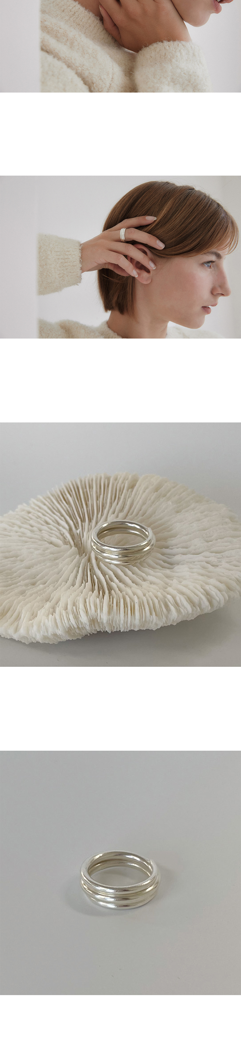 바이위켄드 코지 링 실버 | BYWEEKEND | KREAM