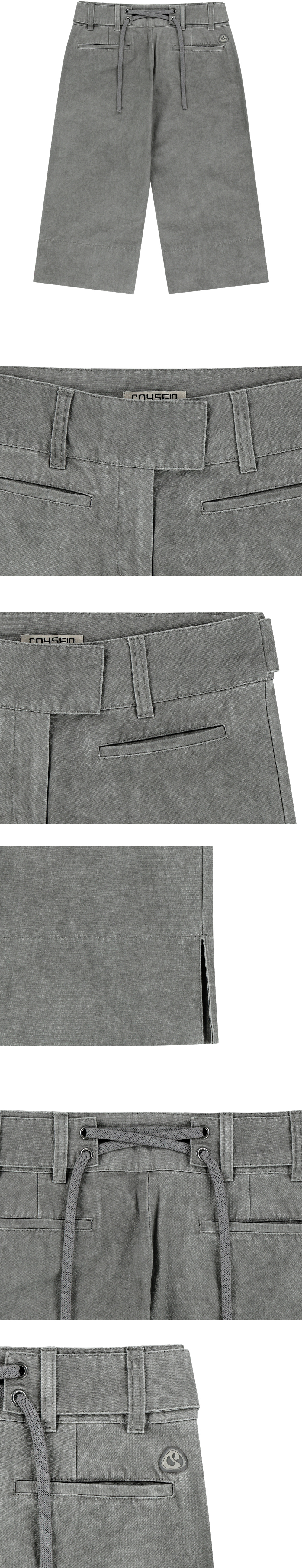 코이세이오 더블 카프리 팬츠 라이트 그레이 | COYSEIO | KREAM