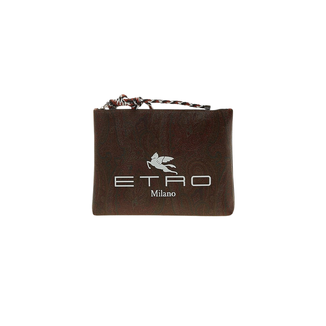 에트로 페이즐리 클러치 브라운 | Etro | KREAM