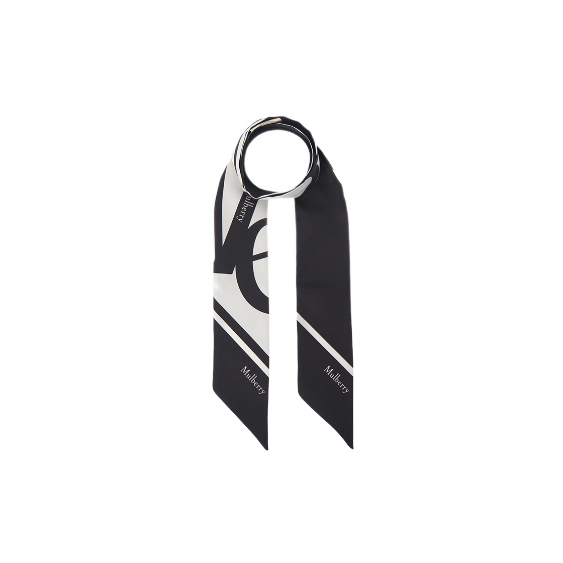 (W) 멀버리 스키니 스카프 화이트 | Mulberry | KREAM