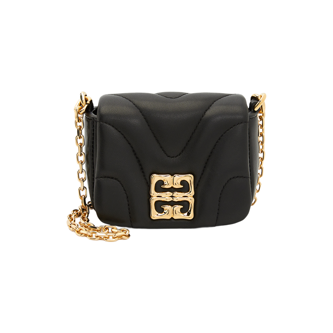 (W) 지방시 4G 리퀴드 마이크로 크로스백 블랙 | Givenchy | KREAM