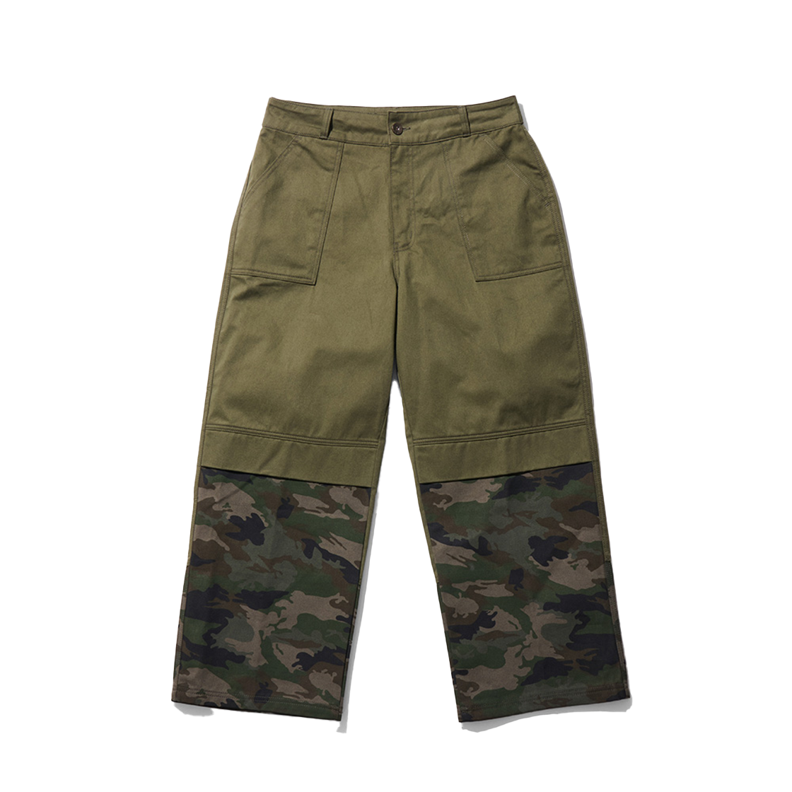 오가프 카모 퍼티그 팬츠 카키 | OGARP | KREAM