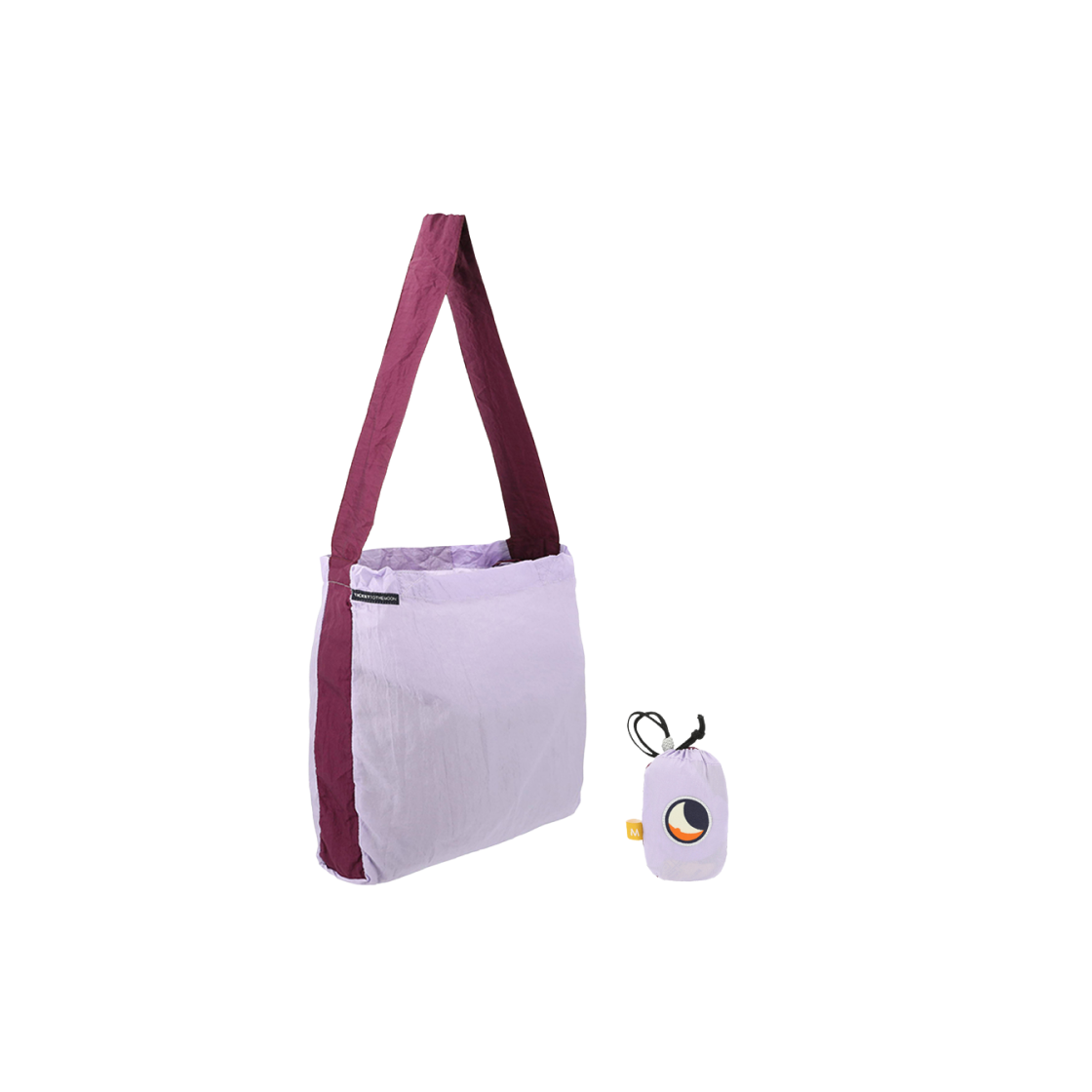 티켓투더문 미디엄 에코백 라이트 플럼 | Ticket To The Moon | KREAM