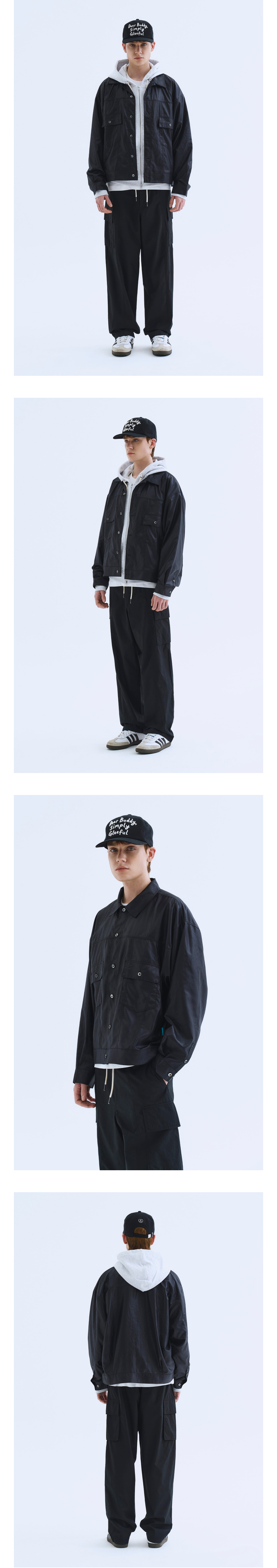 아모프레 라이트 셔켓 블랙 | AMOUPRE | KREAM