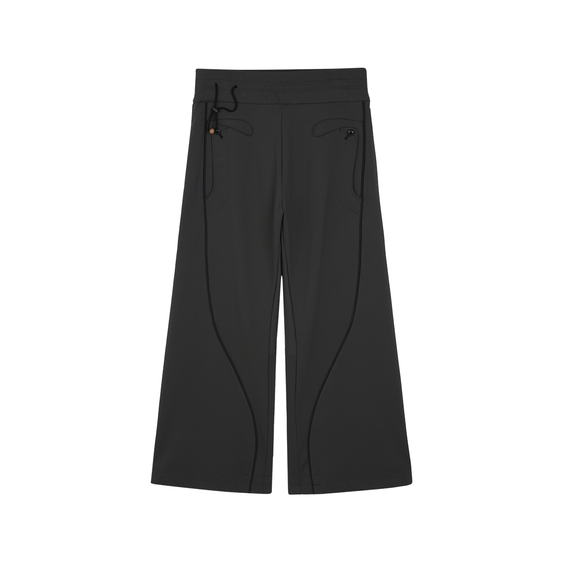 지안 예 가우지 팬츠 차콜 - 25SS | Jian Ye | KREAM