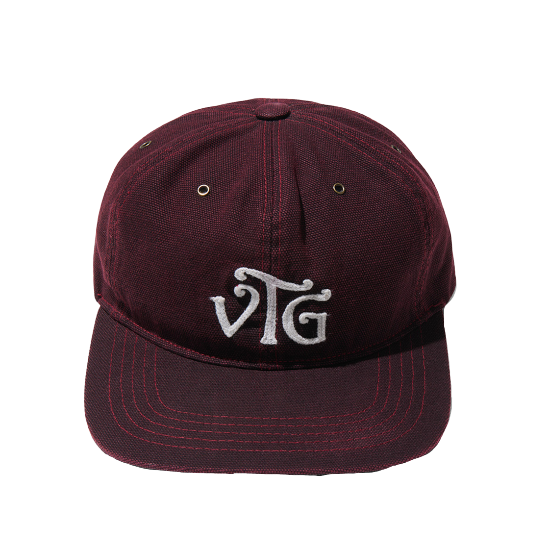 오가프 VTG 로고 6패널 캡 레드 | OGARP | KREAM