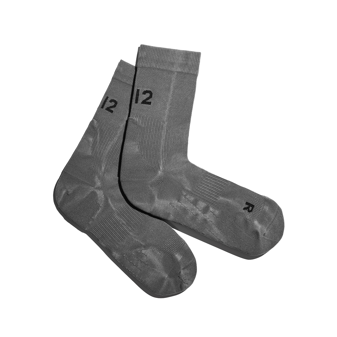 리투 피그먼트 러닝 크루 삭스 챠콜블랙 | LI2 | KREAM