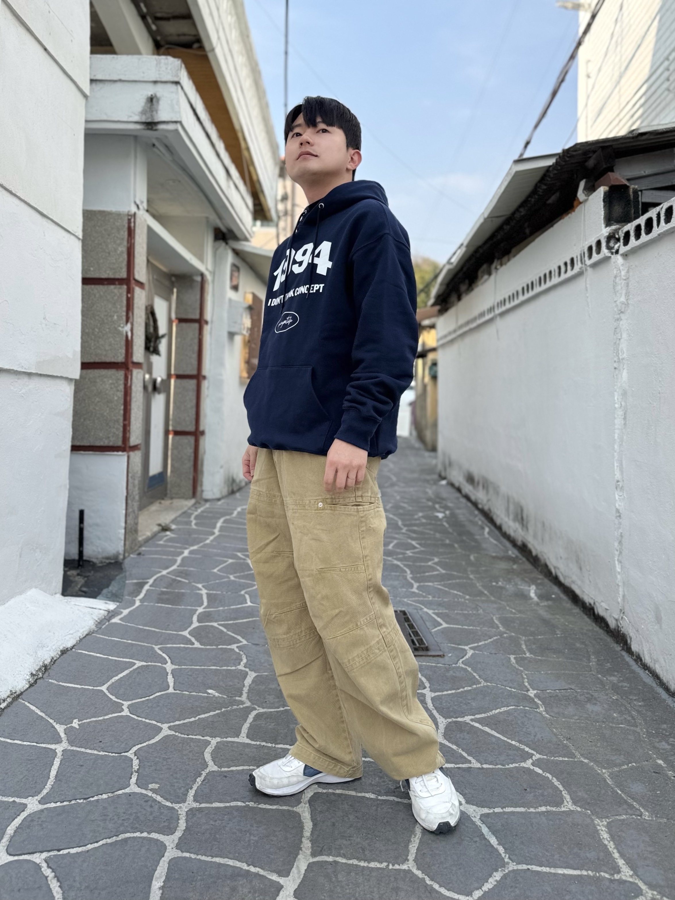 네이비&베이지 코디 | KREAM