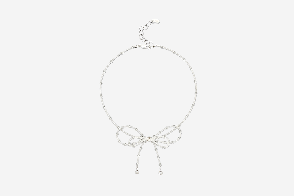 산리 트위스티드 리본 네클리스 | SANLI | KREAM