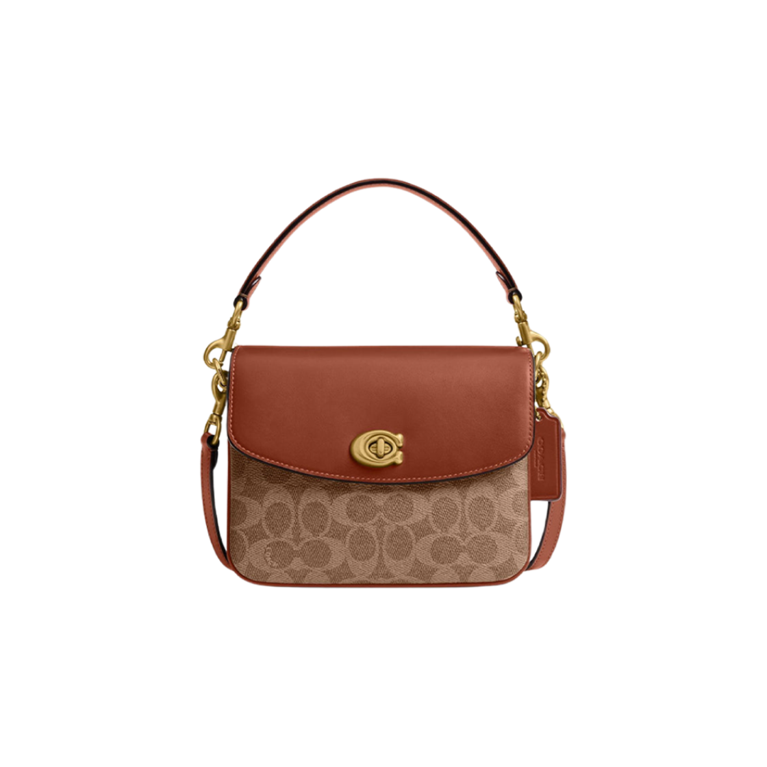 코치 시그니쳐 캔버스 캐시 크로스바디백 19 탄 카라멜 | Coach | KREAM