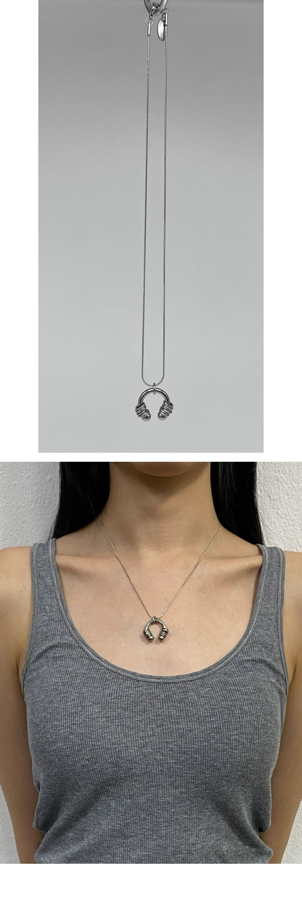 산리 피어싱 네클리스 스네이크 버전 | SANLI | KREAM