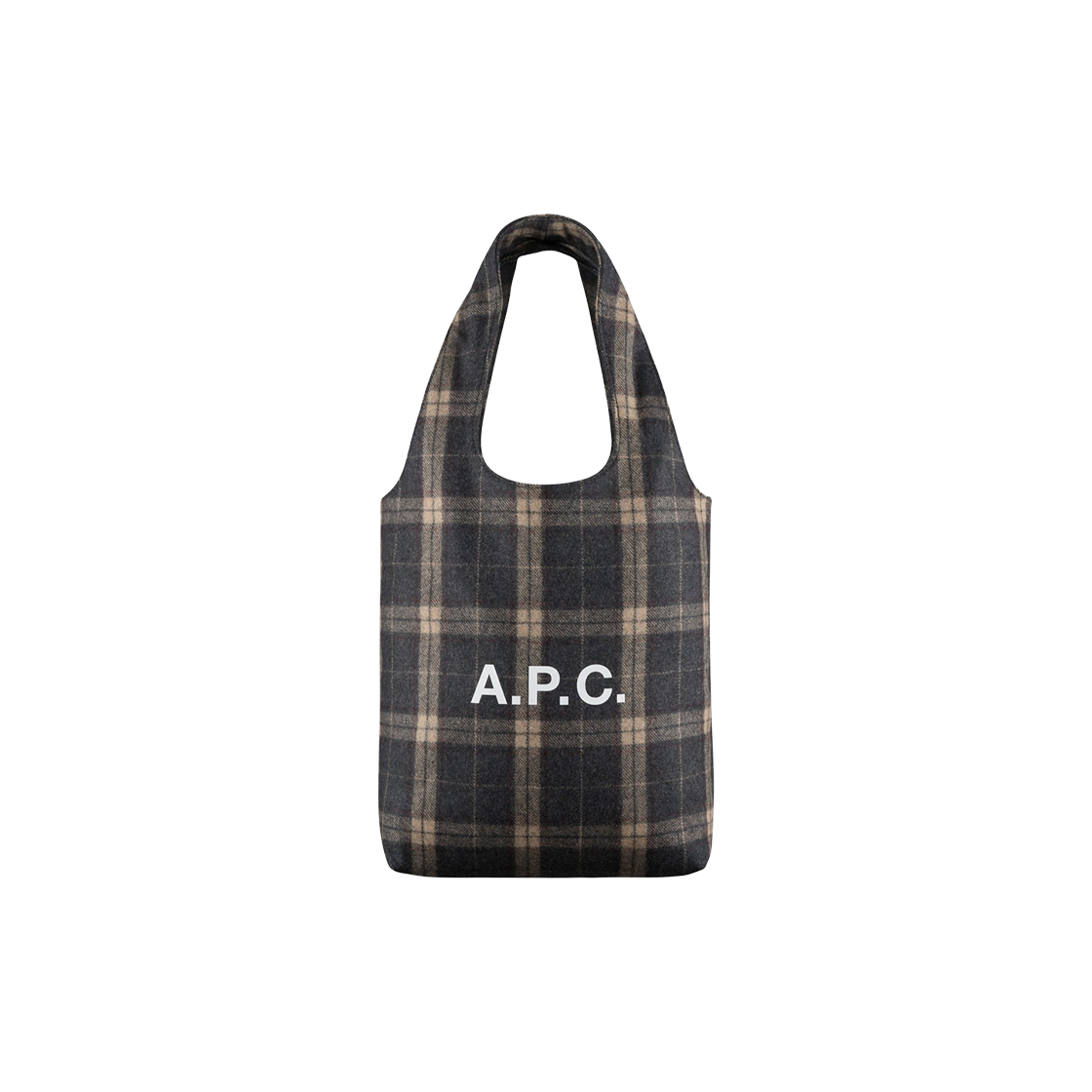 아페쎄 니논 스몰 토트백 헤더 차콜 그레이 | A.P.C. | KREAM