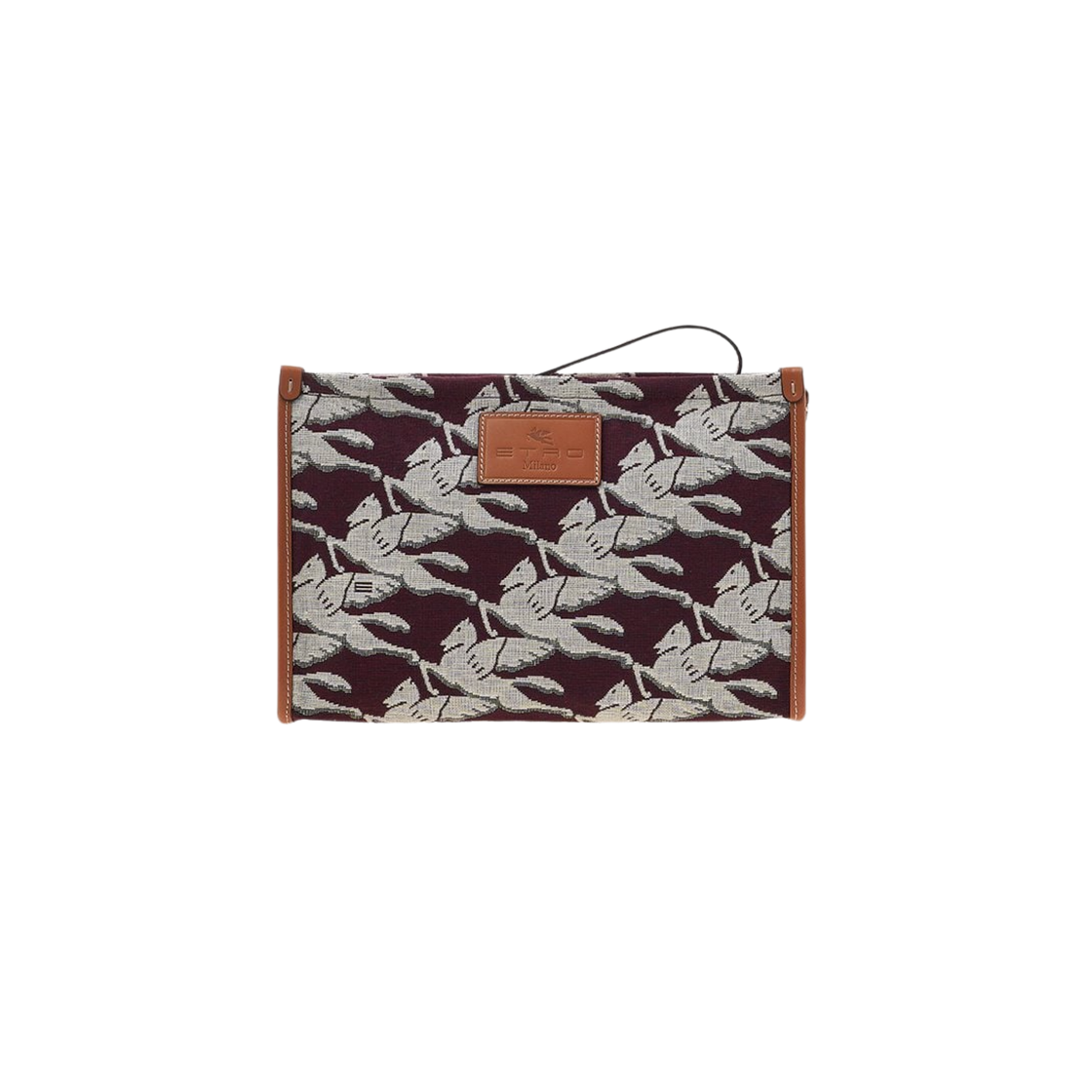 에트로 페가수스 클러치 보르도 | Etro | KREAM