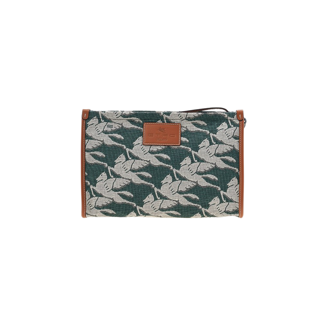 에트로 페가수스 클러치 그린 | Etro | KREAM