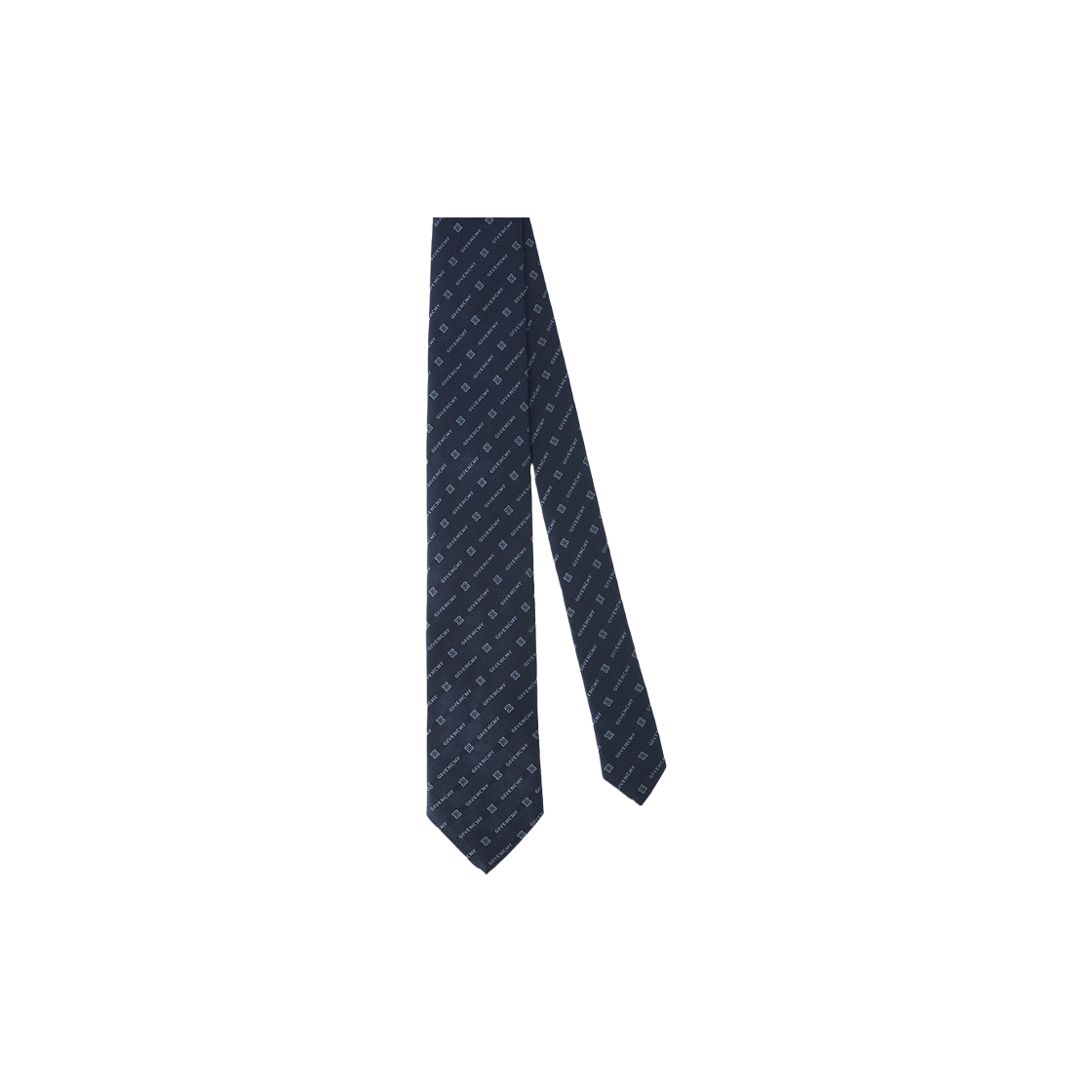 지방시 4G 실크 넥타이 네이비 | Givenchy | KREAM
