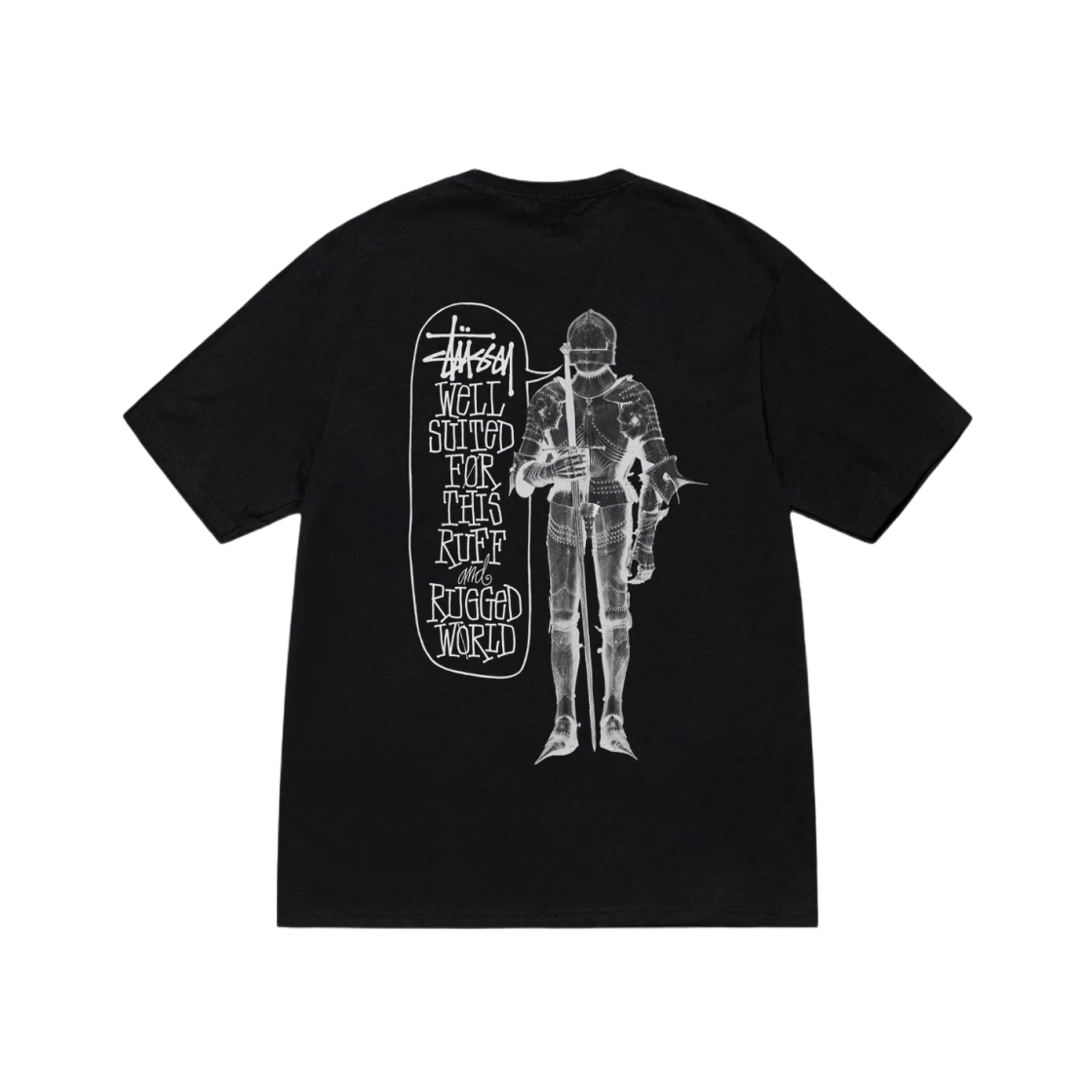 스투시 웰 수티드 티셔츠 블랙 | KREAM