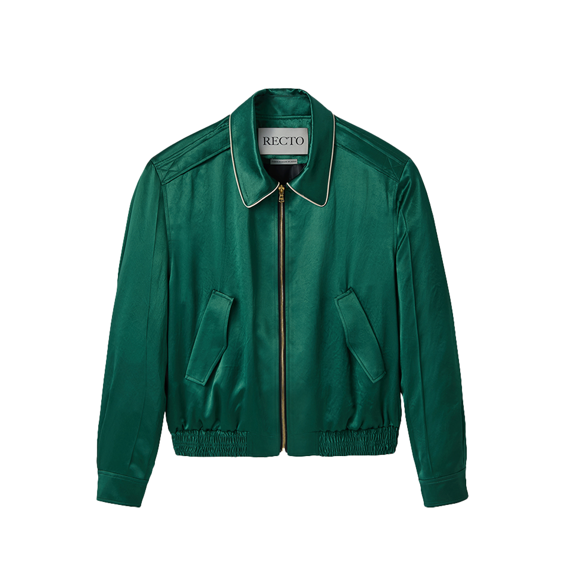 렉토 80S 플루이드 벤 점퍼 빈티지 그린 | Recto | KREAM