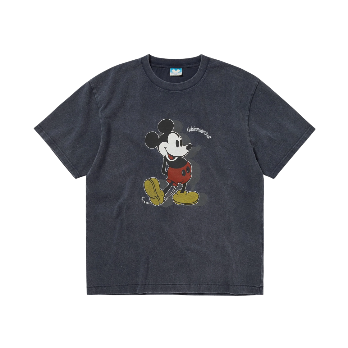 디스이즈네버댓 x 디즈니 미키 클래식 티셔츠 네이비 | KREAM
