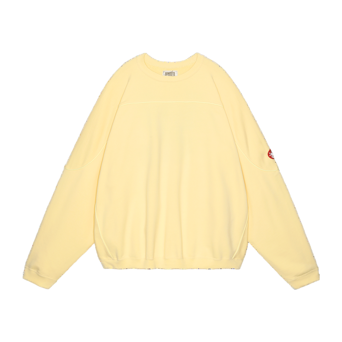 카브엠트 코튼 트랙 크루넥 옐로우 - 25SS | Cav Empt | KREAM