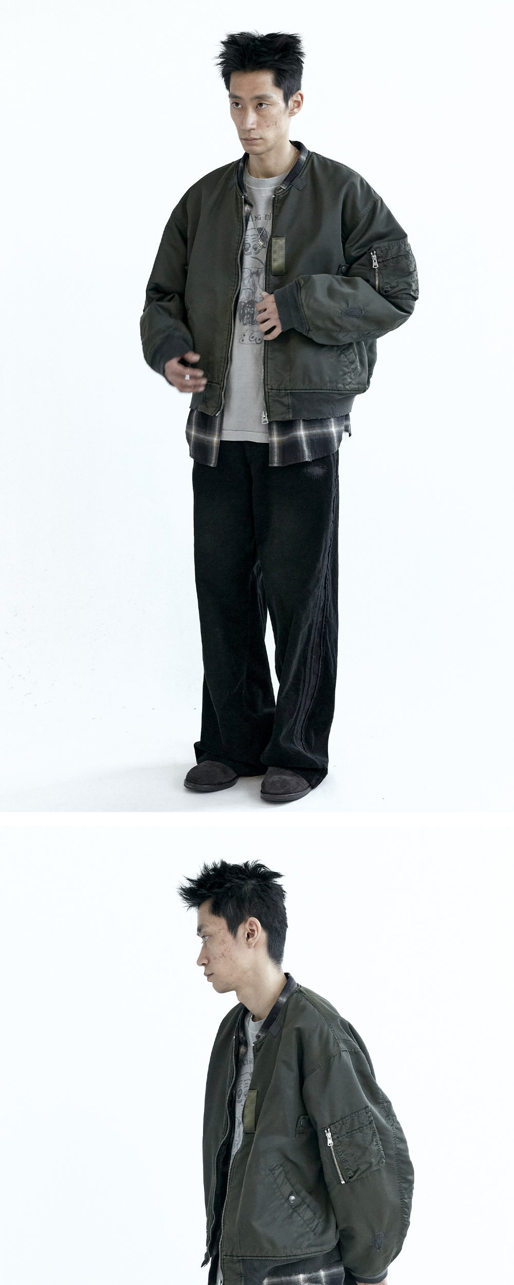 폴리테루 리빌드 MA-1 다크 올리브 | Polyteru | KREAM