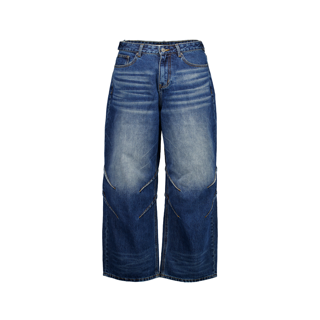 포스센스티브 포스 와이드 데님 팬츠 미디엄 블루 | Force Sensitive | KREAM