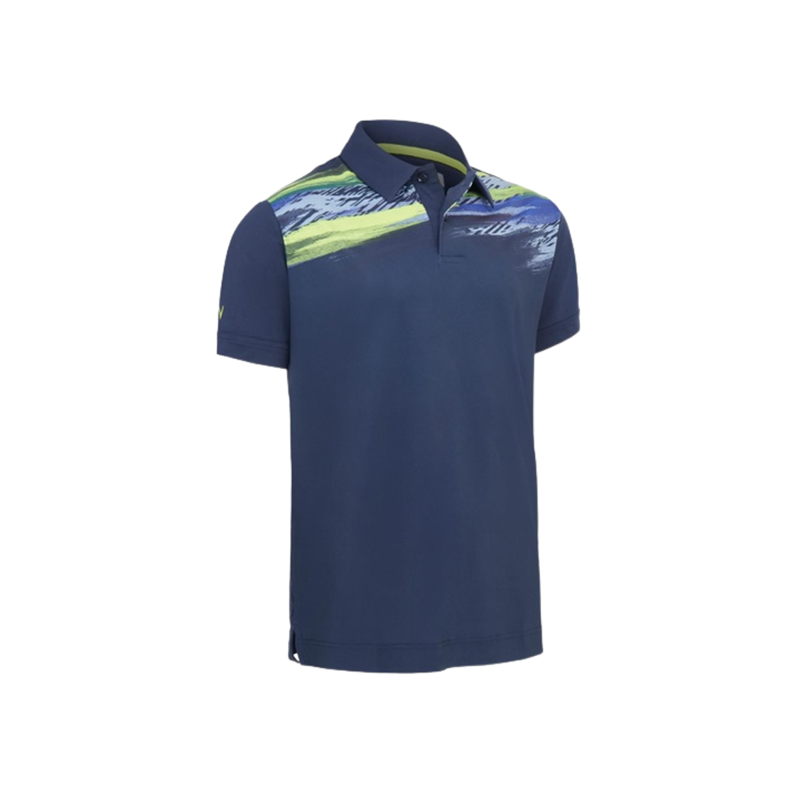 캘러웨이 X 시리즈 액티브 텍스쳐드 프린트 폴로 셔츠 네이비 블레이저 | Callaway | KREAM
