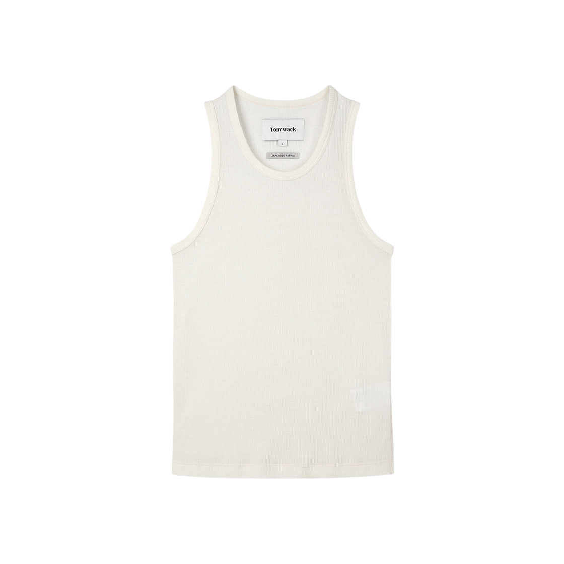 토니웩 슈퍼 파인 울 립드 슬리브리스 에크루 | Tonywack | KREAM