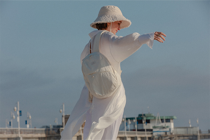 그레고리 수지 백팩 S 아이보리 화이트 | Gregory | KREAM