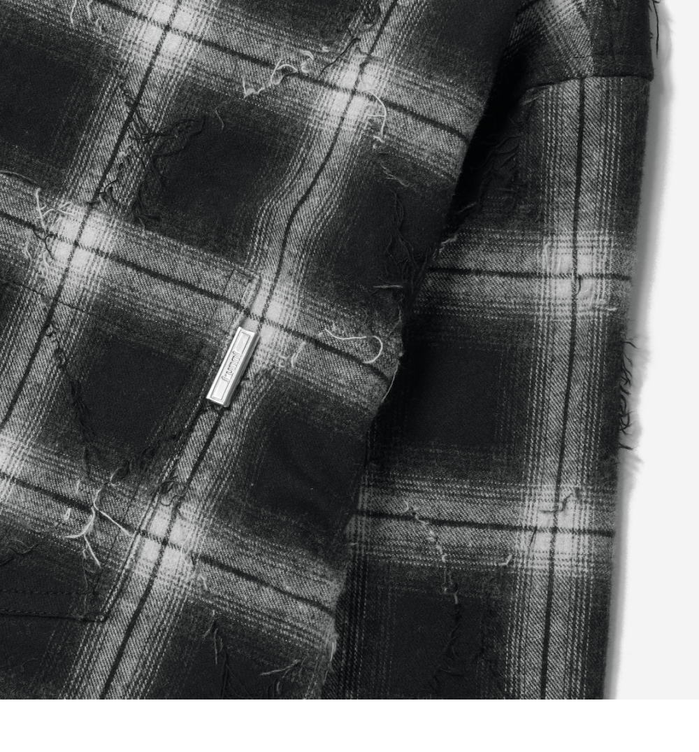 준지 아가일 셔츠 블랙 - 25SS | JUUN.J | KREAM