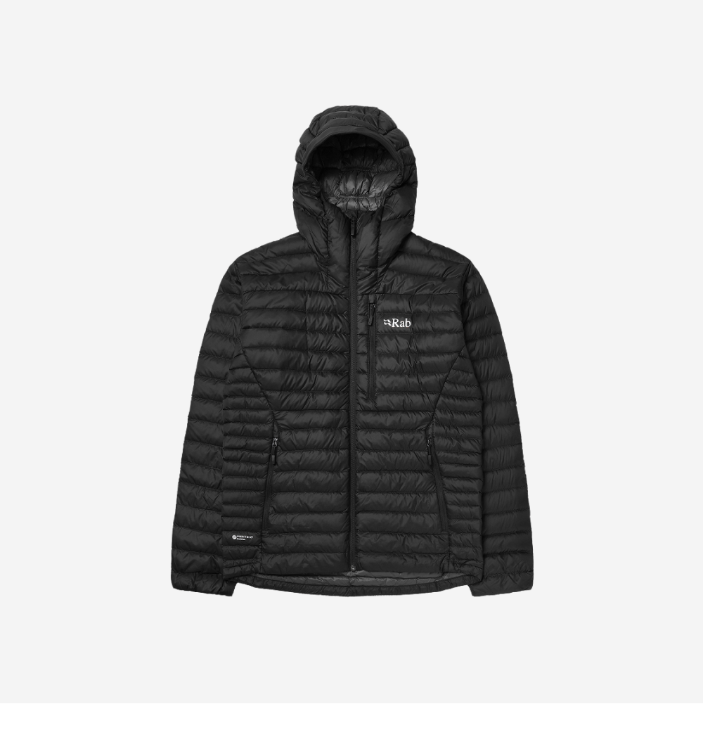 랩 마이크로라이트 알파인 자켓 블랙 | Rab | KREAM