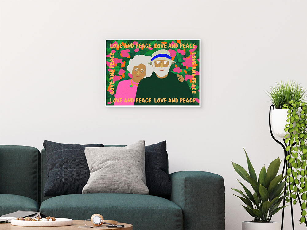 프린트 베이커리 그레타프리든, 러브 앤 피스 | Print Bakery | KREAM