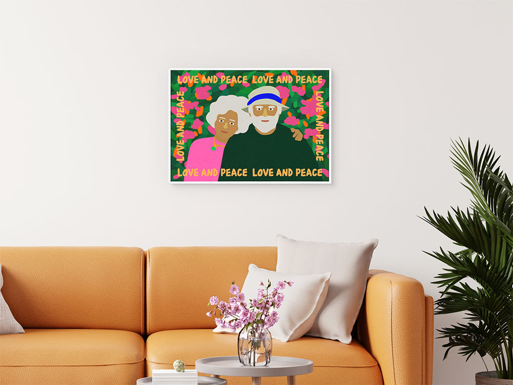 프린트 베이커리 그레타프리든, 러브 앤 피스 | Print Bakery | KREAM