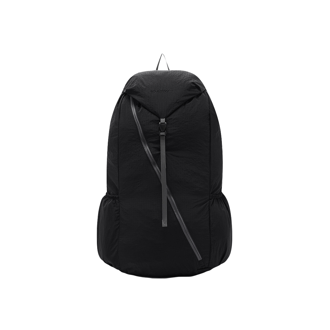 이스트쿤스트 백슬래쉬 집 스트링 백 블랙 | ISTKUNST | KREAM