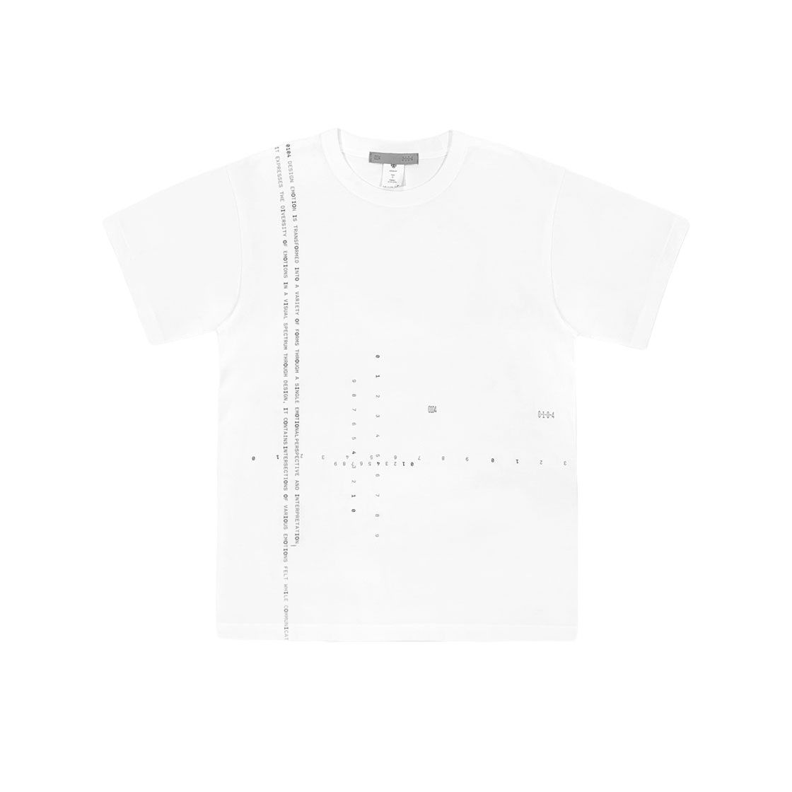 공일공사 코드 프린팅 티셔츠 | 0104 | KREAM