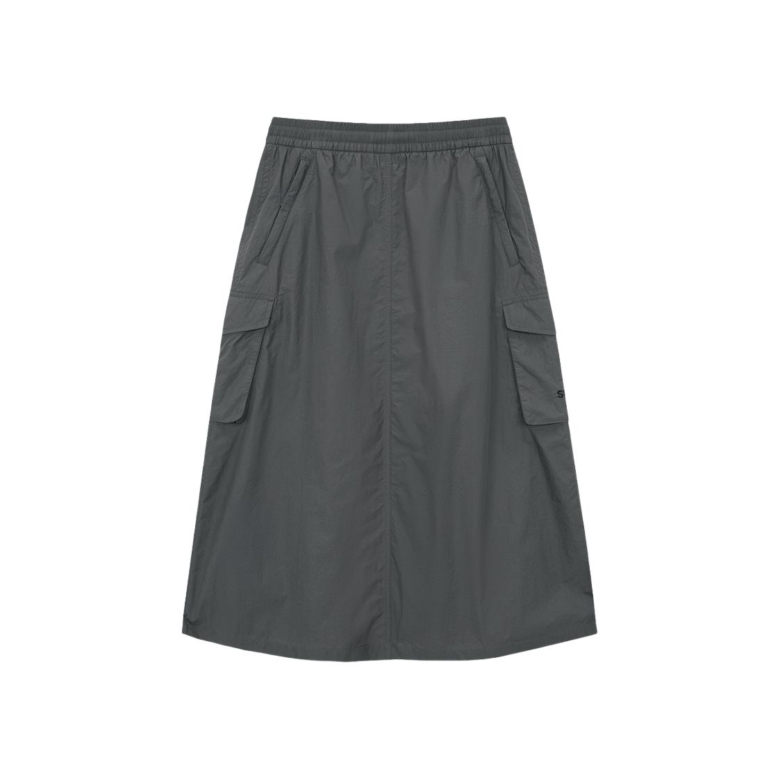 수프라 여성 사이드 스트링 롱 스커트 그레이 | Supra | KREAM