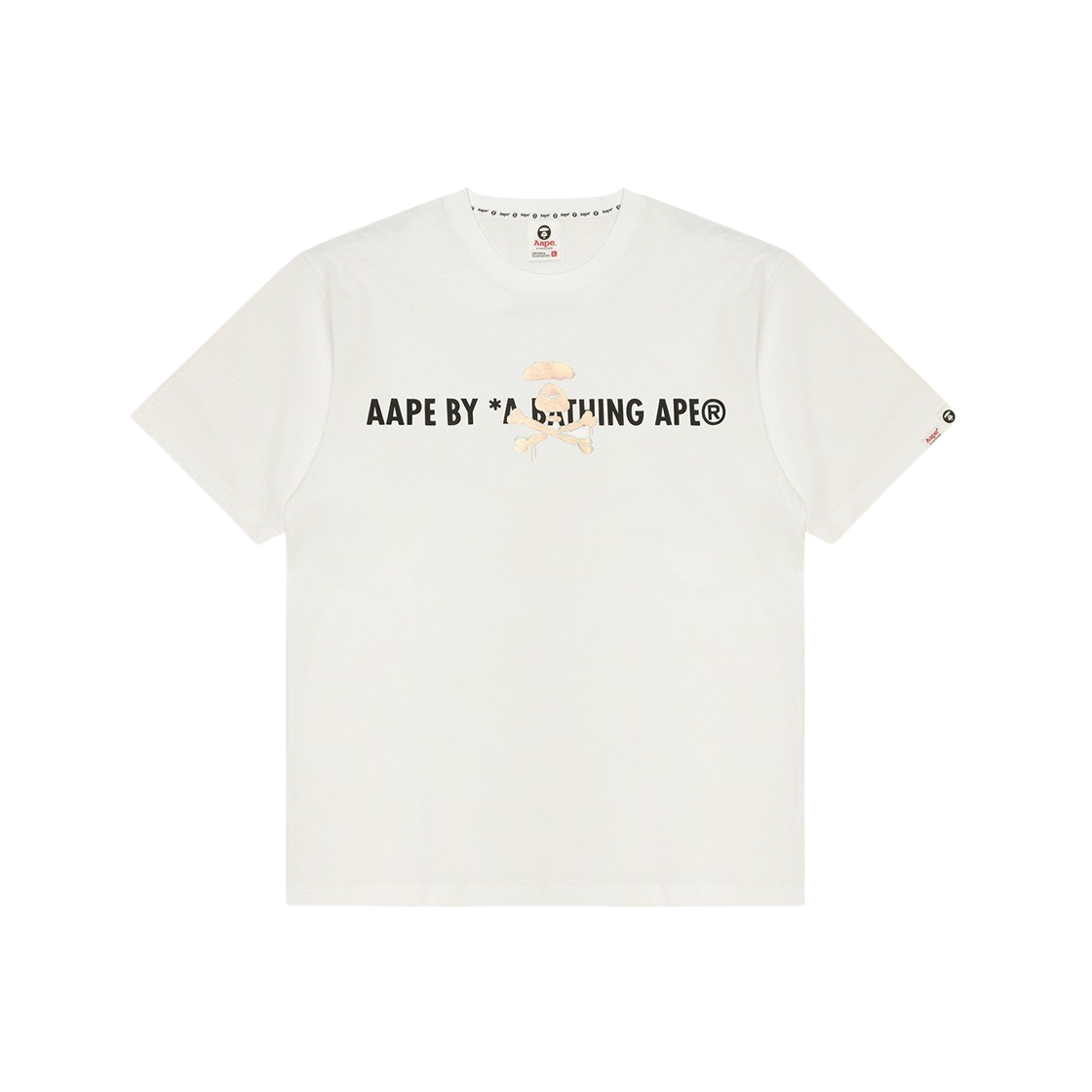 에이프 베이직 티 화이트 | AAPE | KREAM