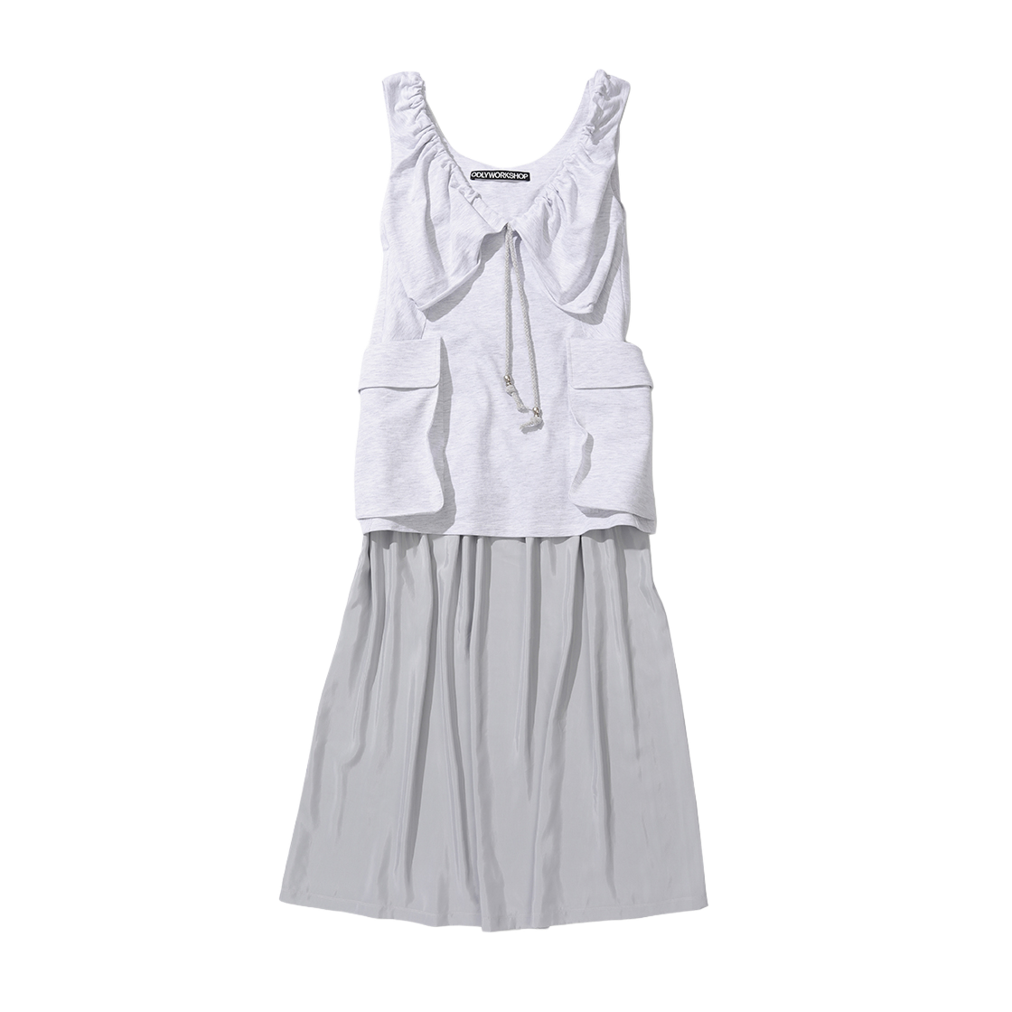 오들리워크샵 레이어드 하이브리드 드레스, 딤 | ODLYWORKSHOP | KREAM