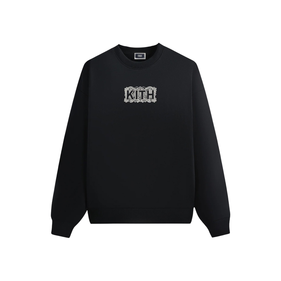 키스 플로럴 레이스 넬슨 크루넥 블랙 | Kith | KREAM