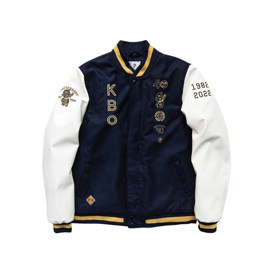 오버더피치 x KBO 40주년 스타디움 자켓 네이비 | Over The Pitch | KREAM