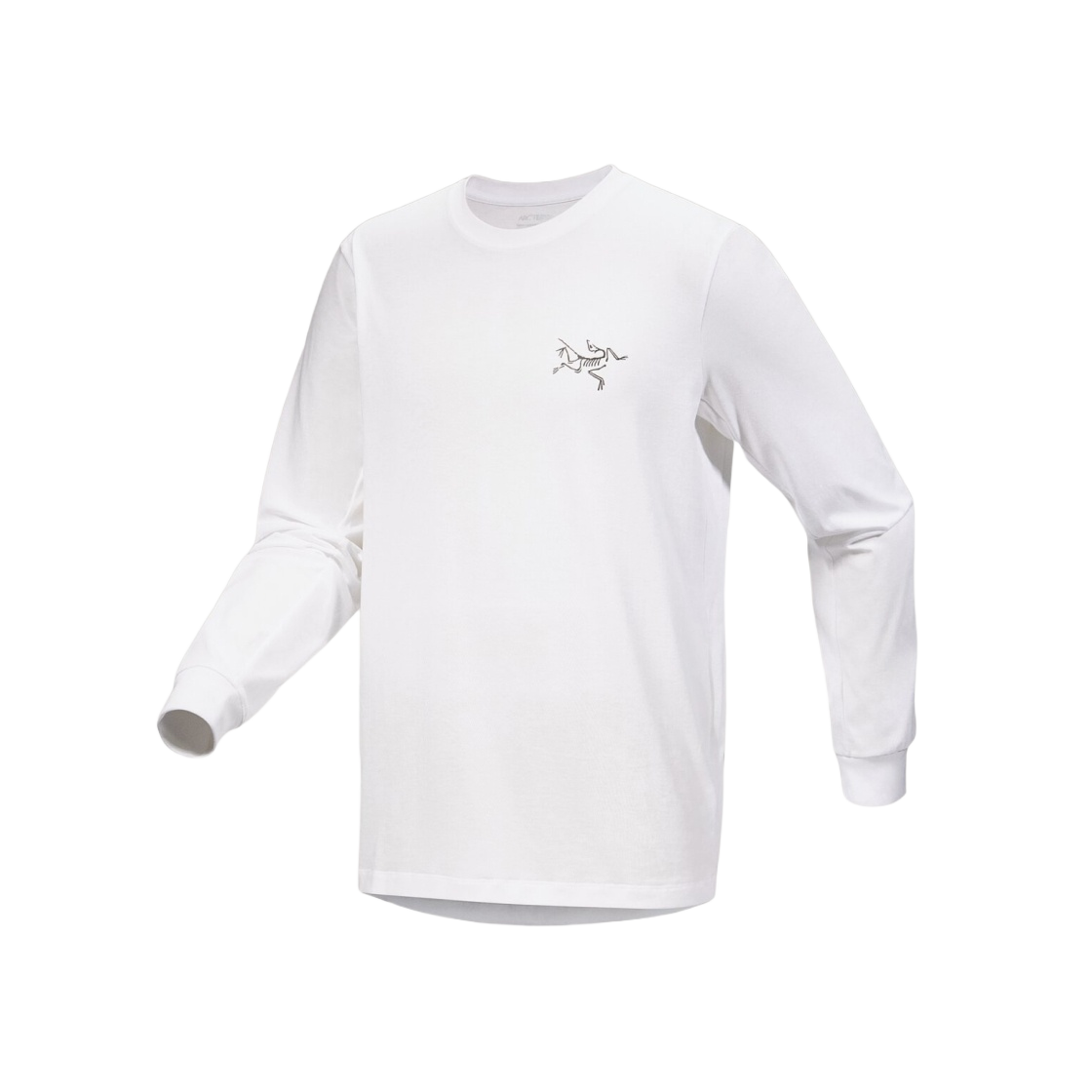 아크테릭스 아크멀티 버드 로고 롱슬리브 티셔츠 화이트 라이트 | Arc'teryx | KREAM