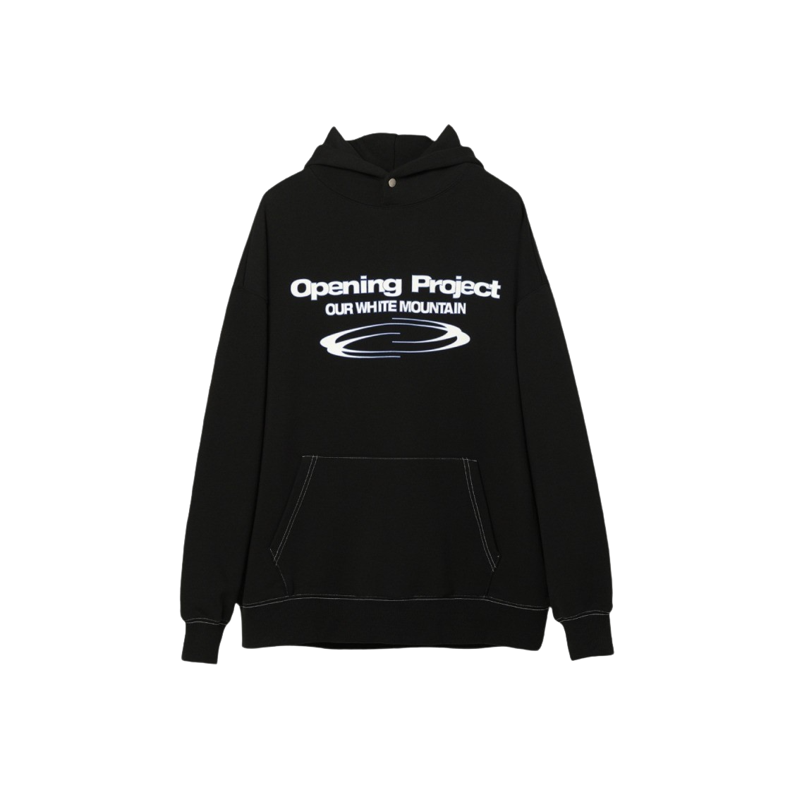 오프닝프로젝트 아이덴티티 후디 블랙 | Opening Project | KREAM