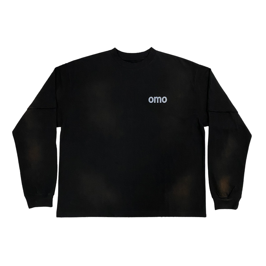 오엠오 빈티지 레이어드 롱슬리브 블랙 | OMO | KREAM