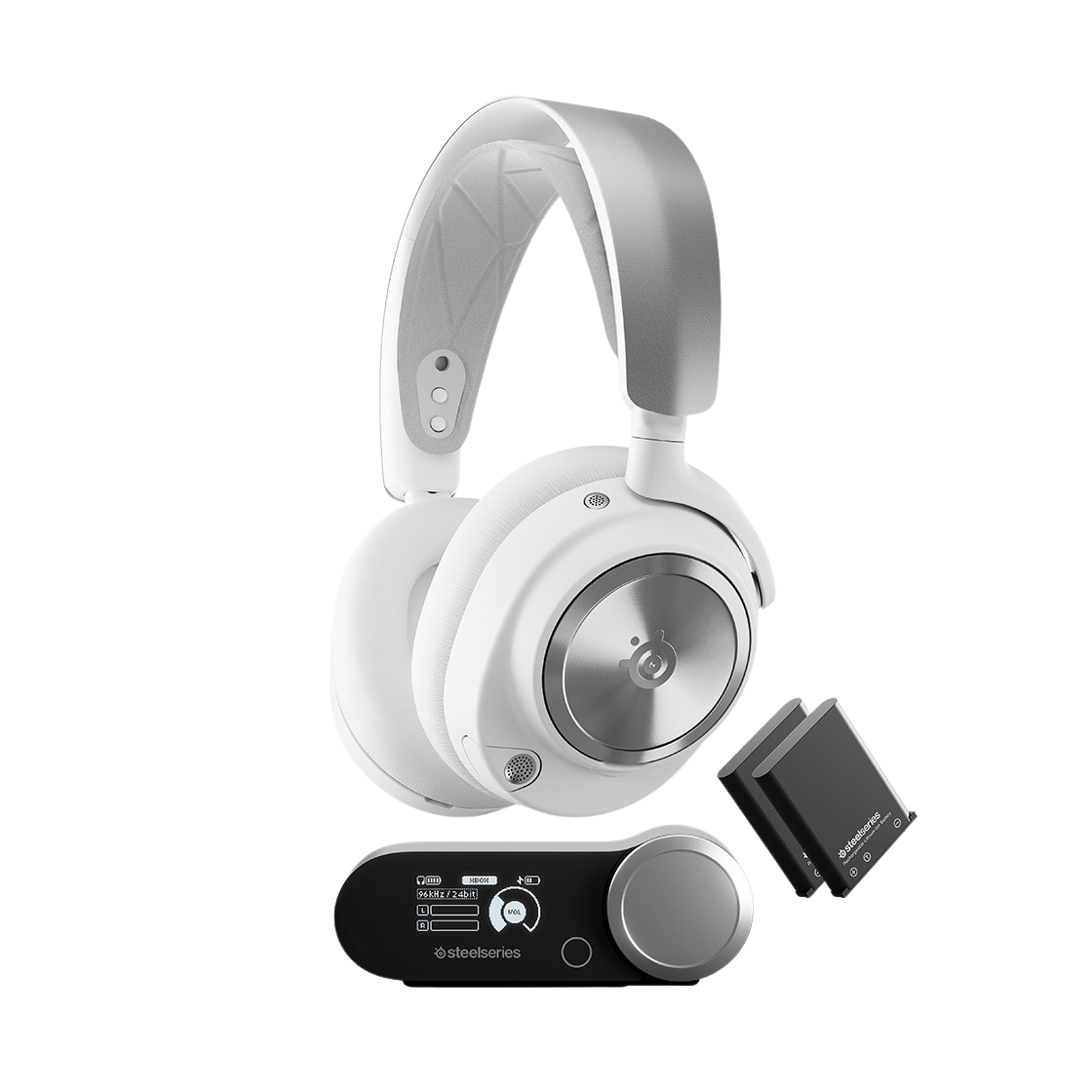 스틸시리즈 아크티스 노바 프로 무선 X 화이트 게이밍 헤드셋 | Steelseries | KREAM