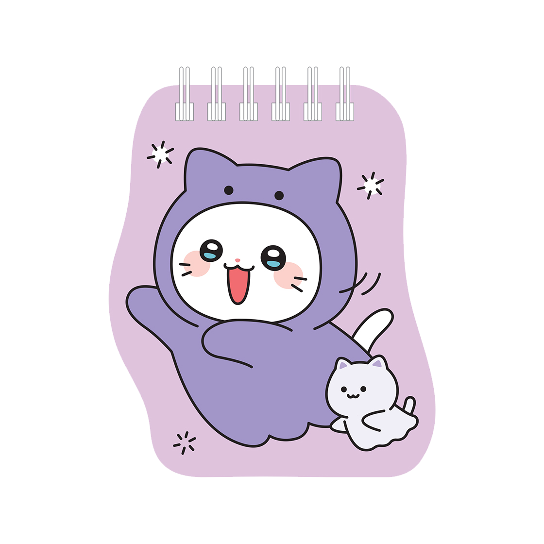 냐한남자 모양수첩 유령 춘배 | Meow Man | KREAM