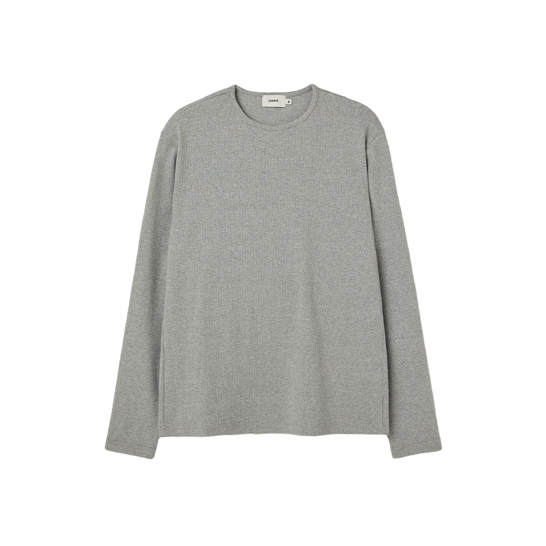 르아브 타이탄 롱 슬리브 티셔츠 그레이 | LEARVE | KREAM