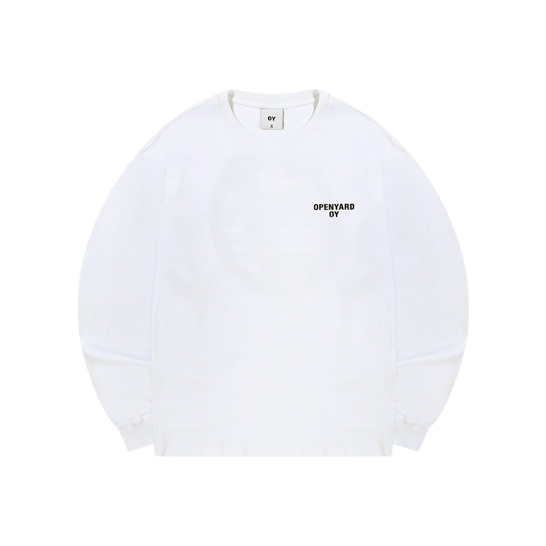 오와이 스프레드 로고 롱슬리브 화이트 | OY | KREAM