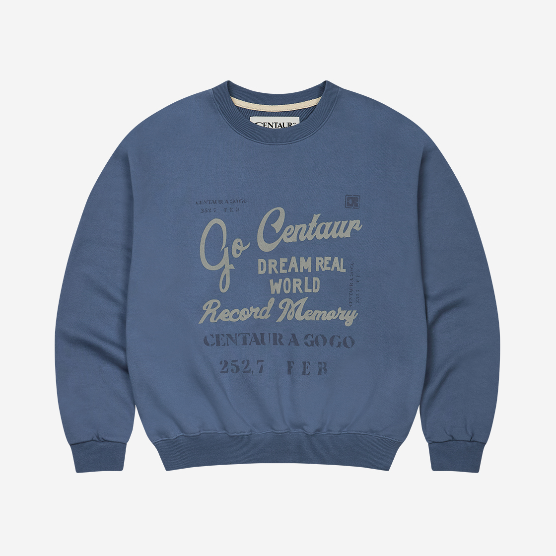 센토르 고고 스웨트셔츠 블루 | CENTAUR.KR | KREAM