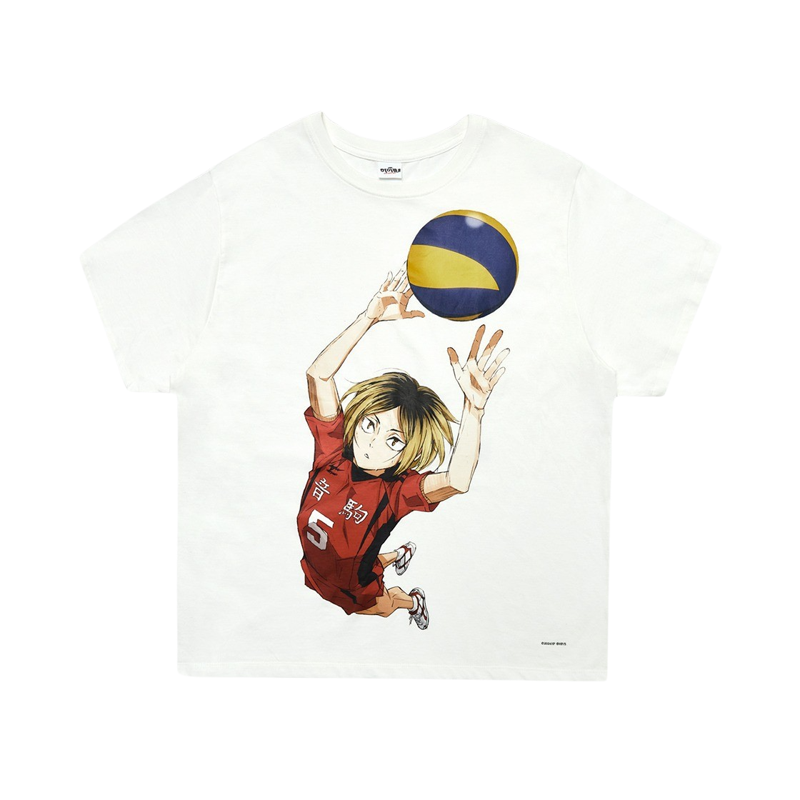 이어스트 x 하이큐!! 익스텐션 티셔츠 화이트 켄마 | EERST | KREAM