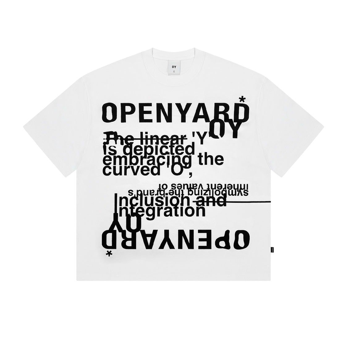 오와이 데칼 오픈야드 티 화이트 | OY | KREAM
