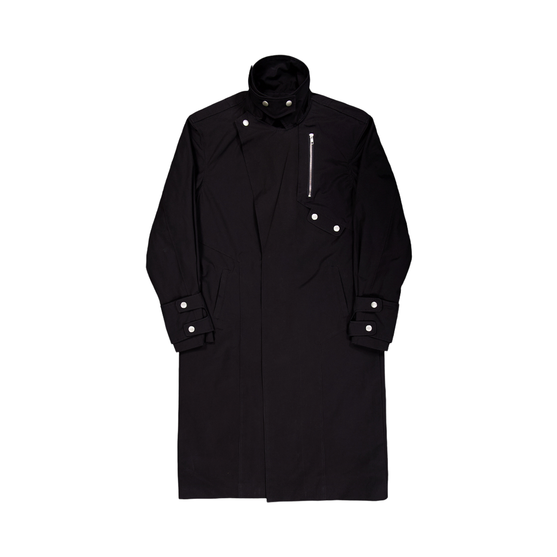 풀오브썬 고스트 인더 쉘 패널 트렌치 코트 블랙 | Full of Ssun | KREAM